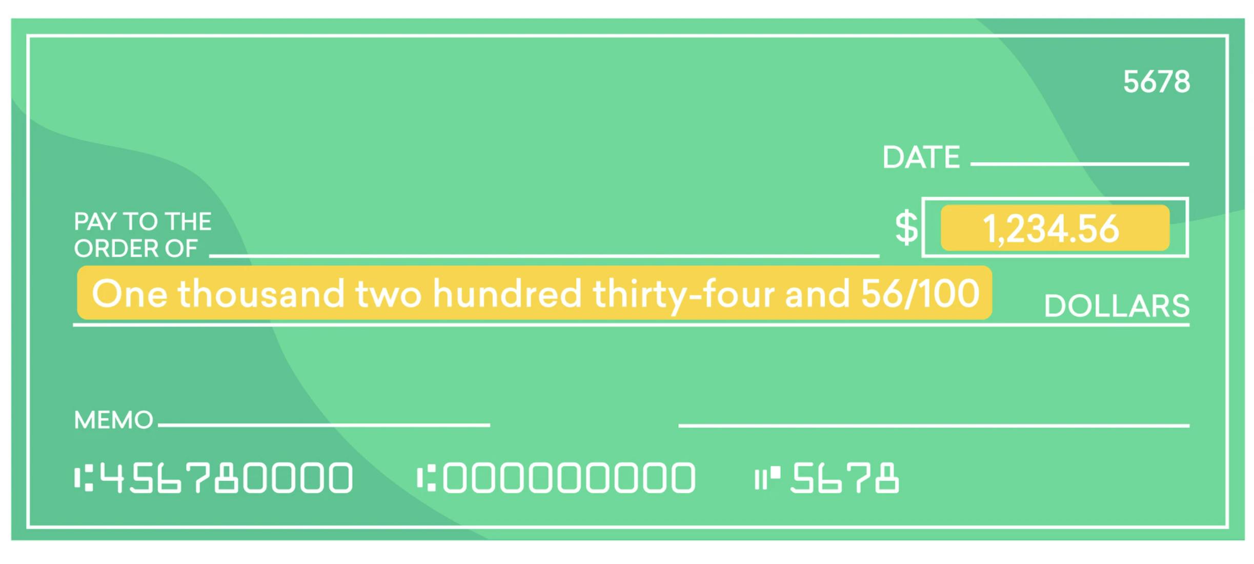 Cómo Llenar un Cheque | Credit Karma